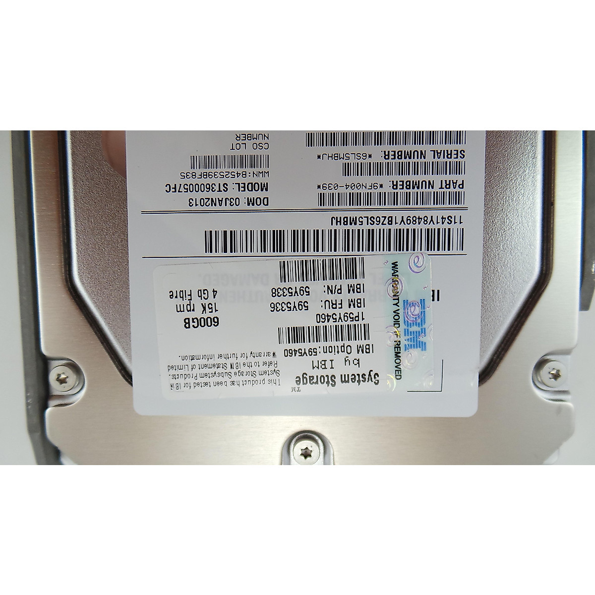 59Y5336 IBM 600-GB 15K 4G FC-AL HDD