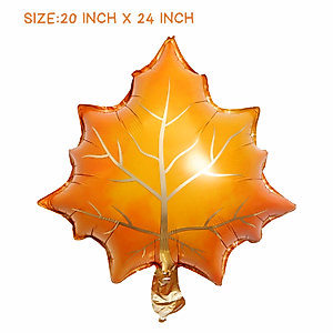 Beaumode Thanksgiving Balloon Arch Garland Kit Orange Yellow Brown Balloons 134pcs for Fall Harvest Birthday Little Pumpkin Baby Shower Fall Love Bridal Shower Friendsgiving Turkey Party Decorations