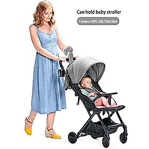 FENGCHUANG USB Powered Clip on Fan,Magnetic Small Desk Fan,Portable Personal Fan with Three Speed Adjustment,Mini Desk Fan Clip Fan for Baby Stroller,Bed,Outdoor