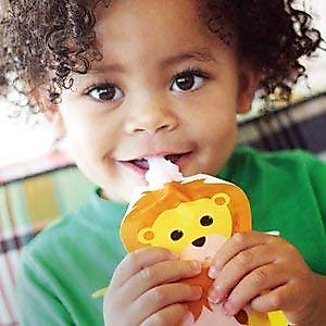 Squooshi Baby Food Pouch Maker/Filler + 12 Small 3.4 oz Pouches/The Filling Station for Homemade Baby Food