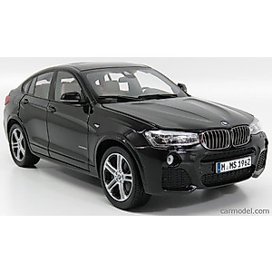 Paragon 97094 BMW X4 (F26) Sapphire Black 1/18 Diecast Model Car