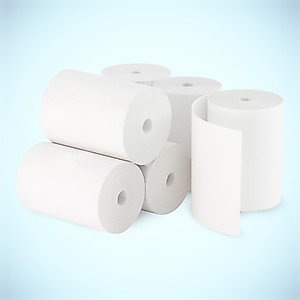 ReceiptPaperPro 2 1/4” x 72 ft Coreless Thermal Paper Receipt Rolls for Poynt C Smart Terminal V3.0, 25 Rolls/Case