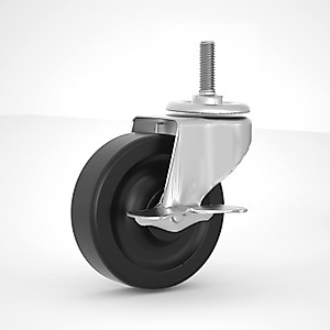 SINGAYE 3-Tier Utility Mesh Basket Cart with Handle,170LBS Load Capacity Evenly Distributed,Metal Storage Basket Cart,Black, 17.29" W X 11.4" D X30.26 H