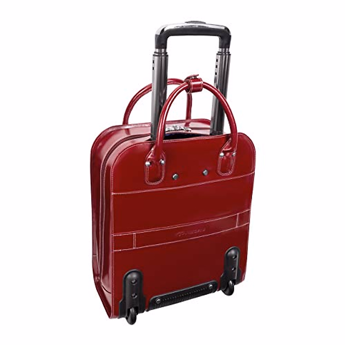 McKlein Briefcase, Red, 13 50 L x 6 W x 16 H