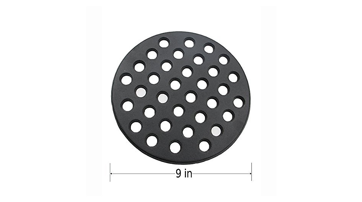 Durable Cast Iron Fire Grate for Big Green Egg & Kamado Joe
