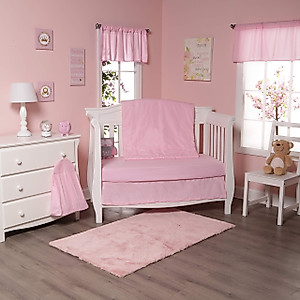 Light Pink Hanging Baby Diaper Caddy Organizer for Changing Station; Baby Nursery Décor for Girls; Diaper Stacker with Hook for Easy Reach - Safe Diaper Changes; Portable, Washable and Foldable