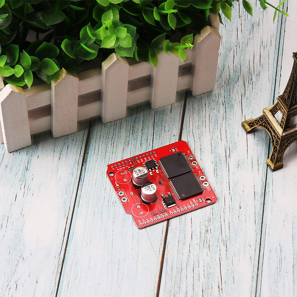 Comimark 1 Pcs Dual VNH2SP30 Stepper Motor Driver Module 30A Monster Moto Shield Replace L298N