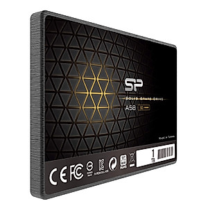 Silicon Power 1TB SSD 3D NAND A58 SLC Cache Performance Boost SATA III 2.5" 7mm (0.28") Internal Solid State Drive