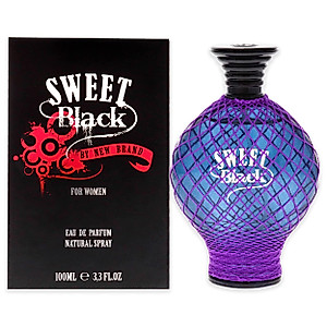 New Brand Sweet Black EDP Spray Women 3.3 oz