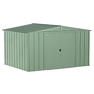 Arrow Shed Classic 10' x 8' Outdoor Padlockable Steel Storage Shed Building