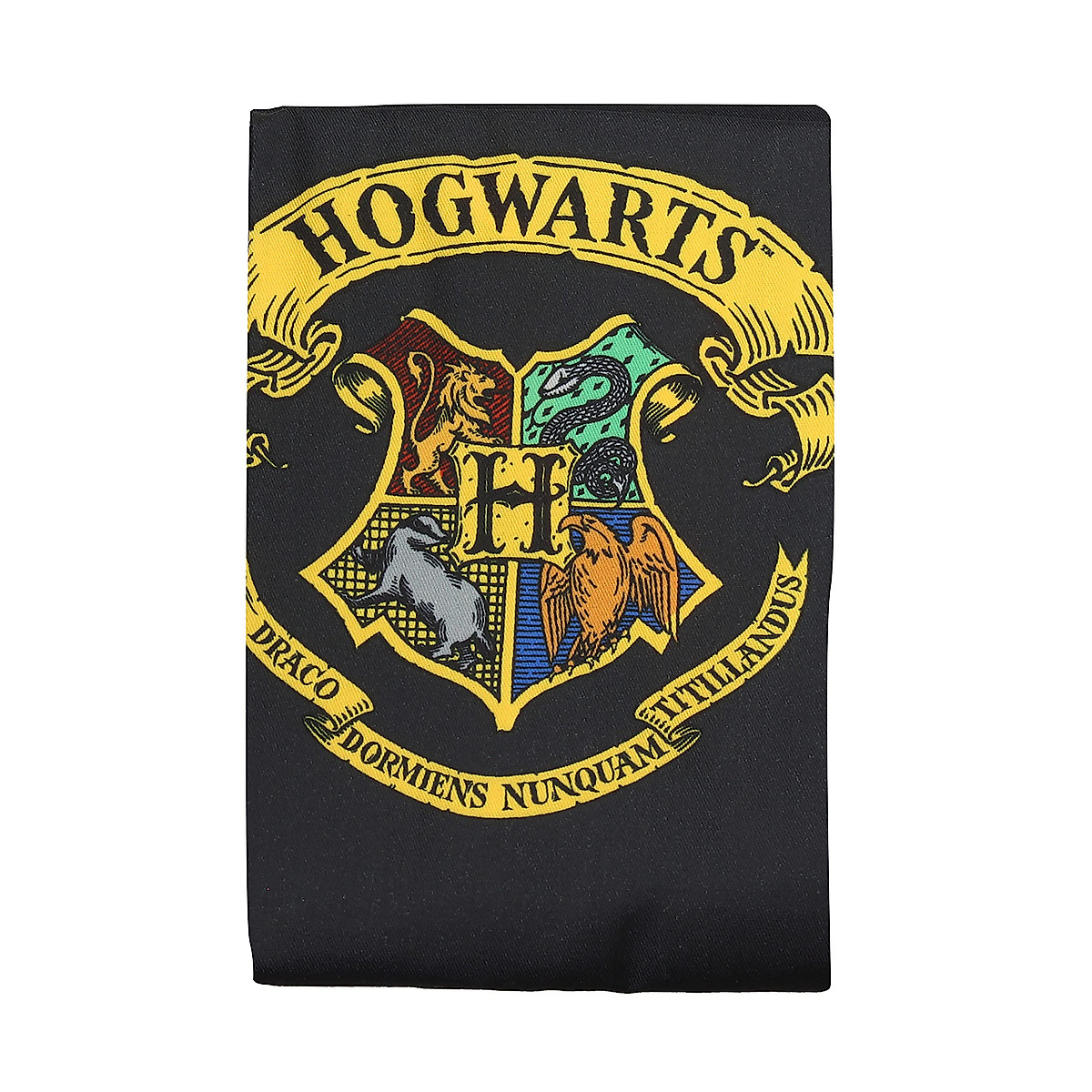 SD Toys Unisex Delantal Escudo Hogwarts Harry Potter Hogwarts Coat of Arms Harry Potter Black Apron, Único