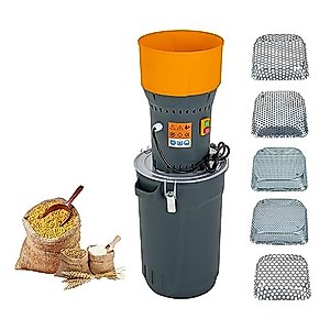 DYRABREST Electric Grain Mill Grinder, 1000W Commercial Grain Grinder Mill,Electric Stainless Steel Food Grinding Machine for Dry Corn Wheat Nut Coffee Bean Spice Pepper Herb Flour (6.6 Gallons)
