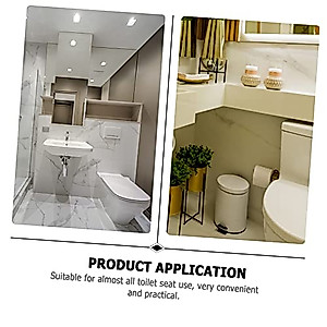 OSALADI 6 sets /4pcs Replacement Mount Universal Hinge Screw Seats Toilet Screws Bolt/Tank Parts Fixing Seat Nuts Stainless Accessories Bolts Steel Fixings Top Sturdy Kit Hinges for