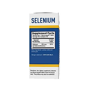Superior Source Selenium Nutritional Supplements, 200 mcg, 60 Count