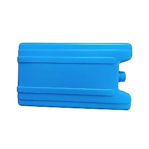 JIANWEI Ice Pack for Lunch Box - 400 ml Lightweight Food Storage Cooler Bag Reusable and Long Lasting Cool Packs Slim Freezer Packs Keep Food Fresh and Cold for Kids Lunch Box(Blue)