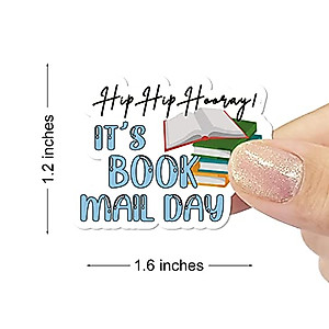 It’s Book Mail Day Stickers,Thank You Stickers,Handmade Stickers,Small Shop Stickers,Envelopes Stickers for Small Business, Online Retailers,Handmade Goods,500 Labels Per Roll