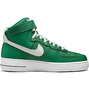 Nike Women's Air Force 1 '07 Mid Shoes, Malachite/Brown Basalt/Sail, 7