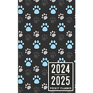 2024-2025 Pocket Planner: Monthly Two Year Appointment Organizer from January To December