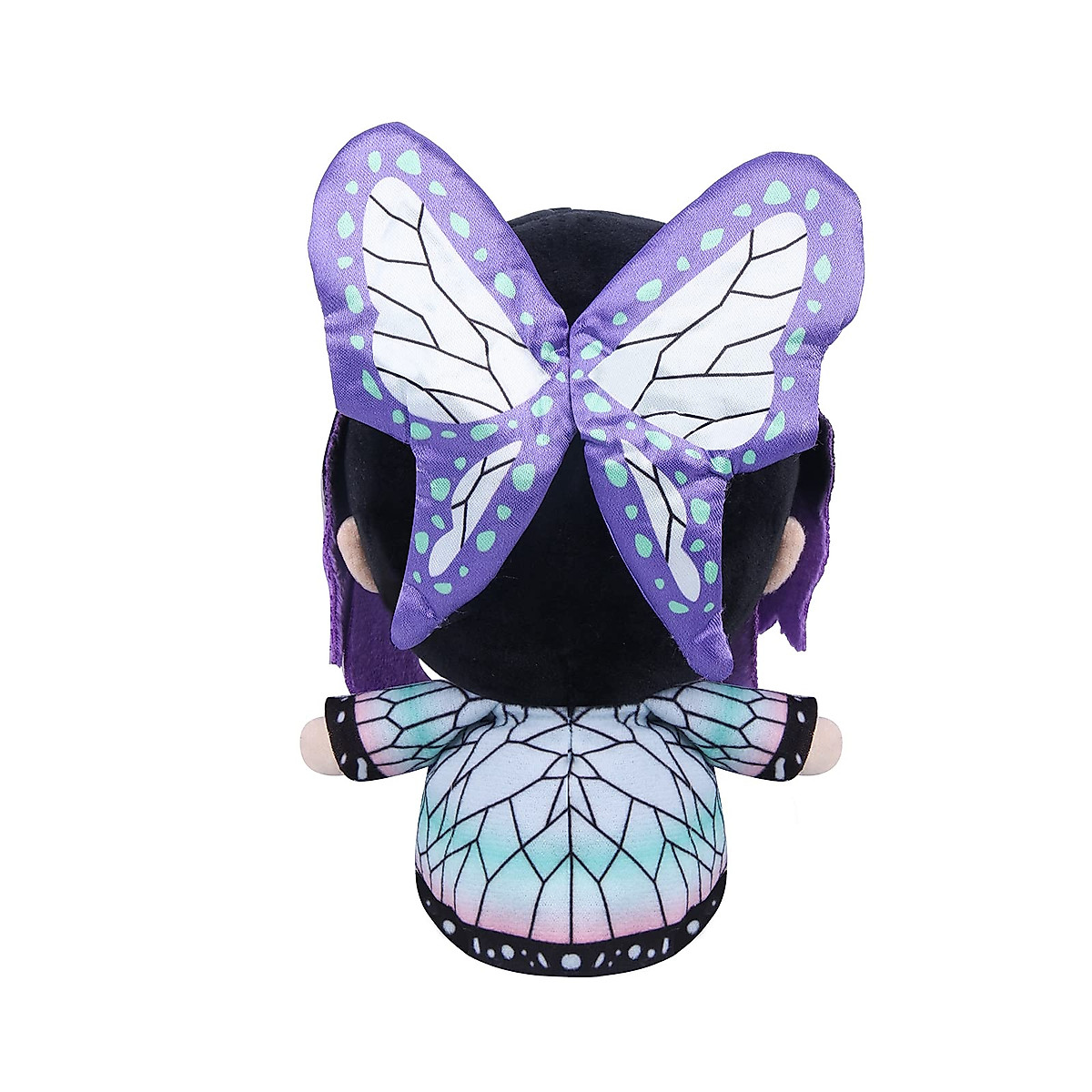 LINKOM Plush Doll Toy Anime Figure Kyoujurou/Uzui Tengen Stuffed Plushie Cute Toys Keychain Cosplay Props Halloween (Kochou Shinobu, 18cm/7inch)