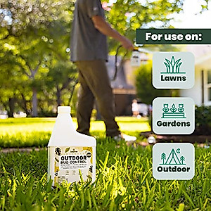 Cedarcide Outdoor Bug Spray | Kills & Repels Mosquitoes, Ticks, Fleas, Mites & More with Natural Essential Oils | Family & Pet-Safe | PCO Choice | Gallon