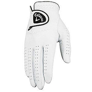 Callaway Men's Dawn Patrol Golf Glove, X-Large, Right Hand, Prior Generation , White