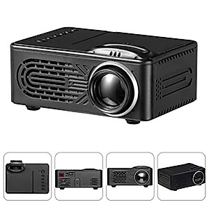 EXCEART Portable Projectors Mini Projector Portable Entertainment Movie Projector 1080p Video Projector Machine for Home Office Led Projector