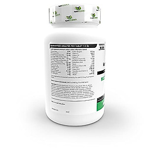 VETRISCIENCE Canine Plus MultiVitamin for Dogs - Vet Recommended Vitamin Supplement - Supports Mood, Skin, Coat, Liver Function, 90 Tablets