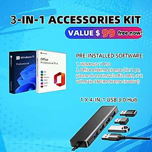 2022 Newest HP Premium 14-inch HD Laptop| Intel Celeron N4020 to 2.8GHz 8GB RAM 128GB(64GB SSD+ 64GB Card)| Webcam Bluetooth HDMI USB-C Wi-Fi| Win 11 S with 1 Year MS 365| LIONEYE Bundle| Rose Gold