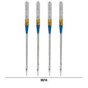 SINGER 4820 Universal Ball Point Machine Needles for Knit Fabric, Size 90/14, 4-Count