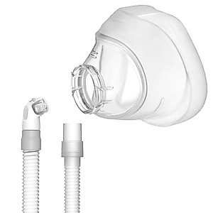 Cushion and Short Hose for Air_fit N20 Medium, Frame is Needed for Connect (NOT INCLUDED), N20 Nasal Cushion with Tube Supplies, Soft and Full Air Seal, MEDICOLOR Supplied