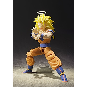 TAMASHII NATIONS - Dragon Ball Z - Super Saiyan 3 Goku, Bandai Spirits S.H.Figuarts Action Figure