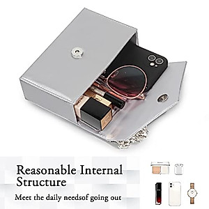 AOYUNHUI Evening Handbags Purse Bling Handbag Rhinestone purses for Women Wedding Prom Party Club Bling Bling Sparkling