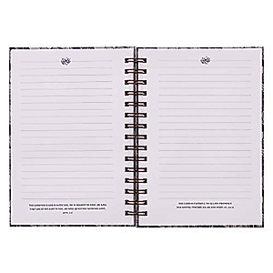 Journal Wirebound Navy Floral Trust in the Lord