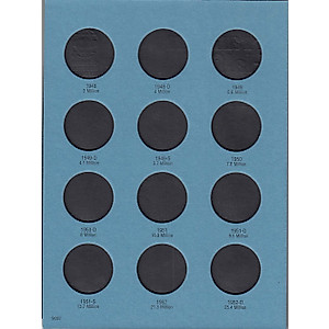 Whitman US Benjamin Franklin Half Dollar Coin Folder 1948 - 1963 #9032