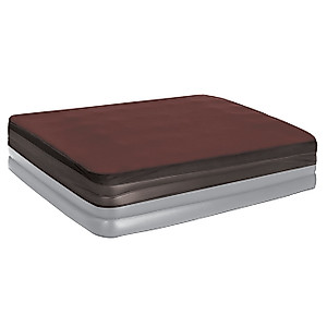 Lightspeed Outdoors Foam Topper for Air Mattresses, Maroon