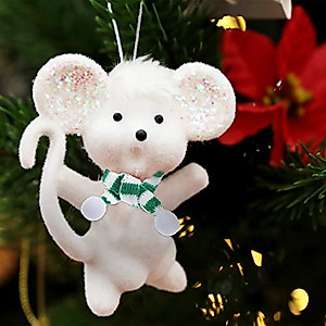 LUOZZY 18Pcs Mini Doll Scarf St. Patrick's Day Mini Scarf Knitted Santa Scarf for Wine Bottle St. Patrick's Day Party Supplies (Green White, 1 * 23cm)