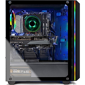 Skytech Chronos Gaming PC Desktop - AMD Ryzen 7 3700X 3.6GHz, RTX 3070 8GB, 16GB DDR4 3200, 1TB NVME, 650W Gold PSU, Windows 10 Home 64-bit, Black