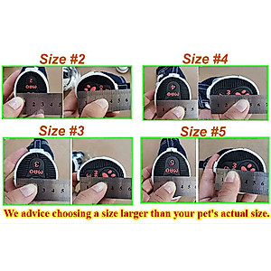abcGoodefg Pet Dog Shoes Puppy Canvas Sport Sneaker Boots, Outdoor Nonslip Causal Shoes Rubber Sole Soft Cotton Inner Fabric Shoes for Pet Dog (#4(1.732.20), Pink)