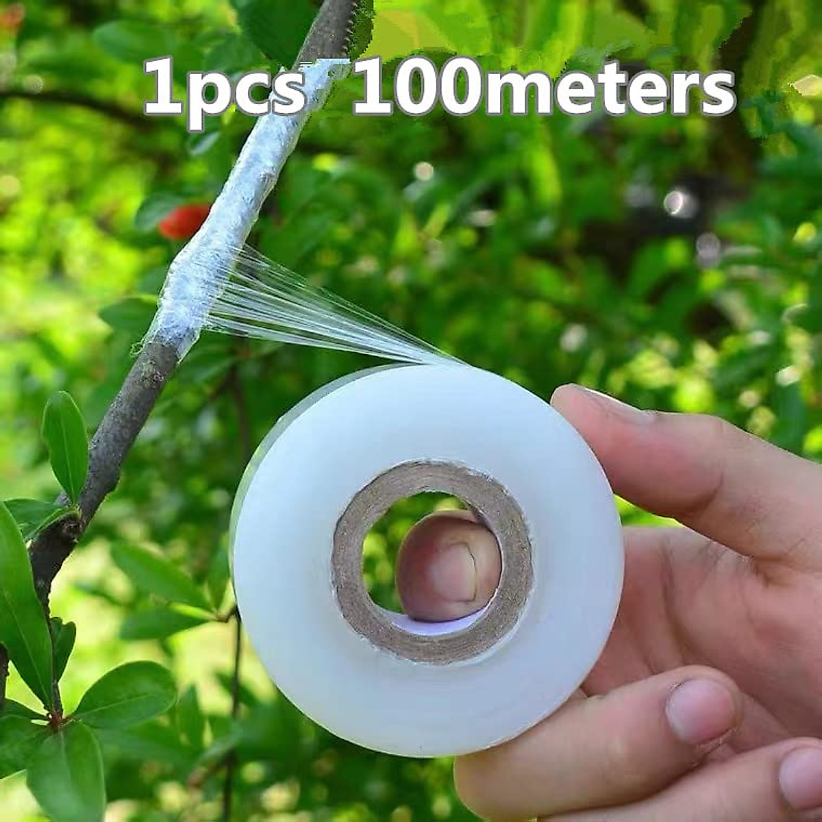 SUCA Grafting Tape Grafting Tool Buddy Tape Grafting Plant Grafting Tape,2 Color 4PCSwith Various Elasticity (tape4pcs)