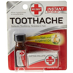 Red Cross Toothache Medication Drops