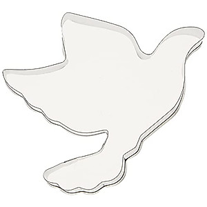 R&M Dove 3.5" Cookie Cutter in Durable, Economical, Tinplated Steel