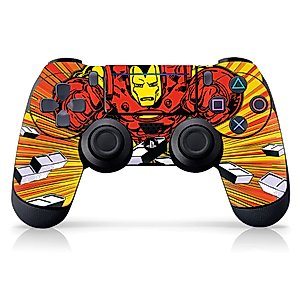 Controller Gear Marvel Comics - Iron Man - Break Through - PS4 Controller Skin (Controller Sold Separately) - PlayStation 4