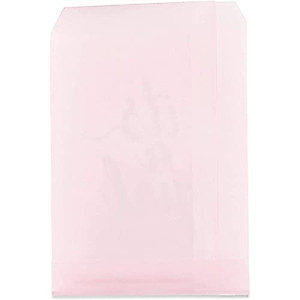 It's a Girl Baby Shower Goodie Bags (5 x 7.5 in,100 Pack)