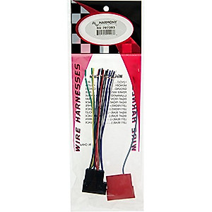Harmony Audio Compatible with 2010-2011 Kia Soul HA-707303 Factory Stereo to Aftermarket Radio Harness Adapter