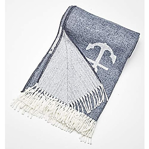 Arus Highlands Collection Tartan Plaid Design Throw Blanket Anchor 60" X 80"