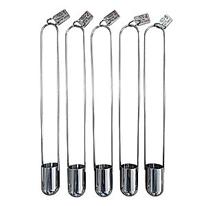 GLTL Zahn Immersion Viscosity Cup Viscometer 44ml Cup Volume (1#/2#/3#/4#/5#) for Test The Viscosity of Newtonian or Approximate Newtonian Liquid (1#+2#+3#+4#+5#)