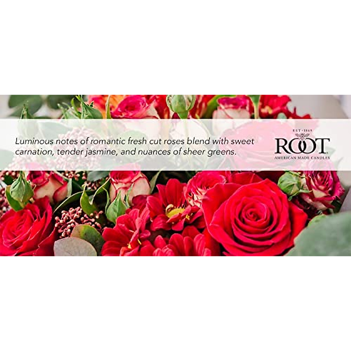 Root Candles Scented Candles Honeycomb Veriglass Premium Handcrafted Beeswax Blend Candle, Small, Small, Bouquet