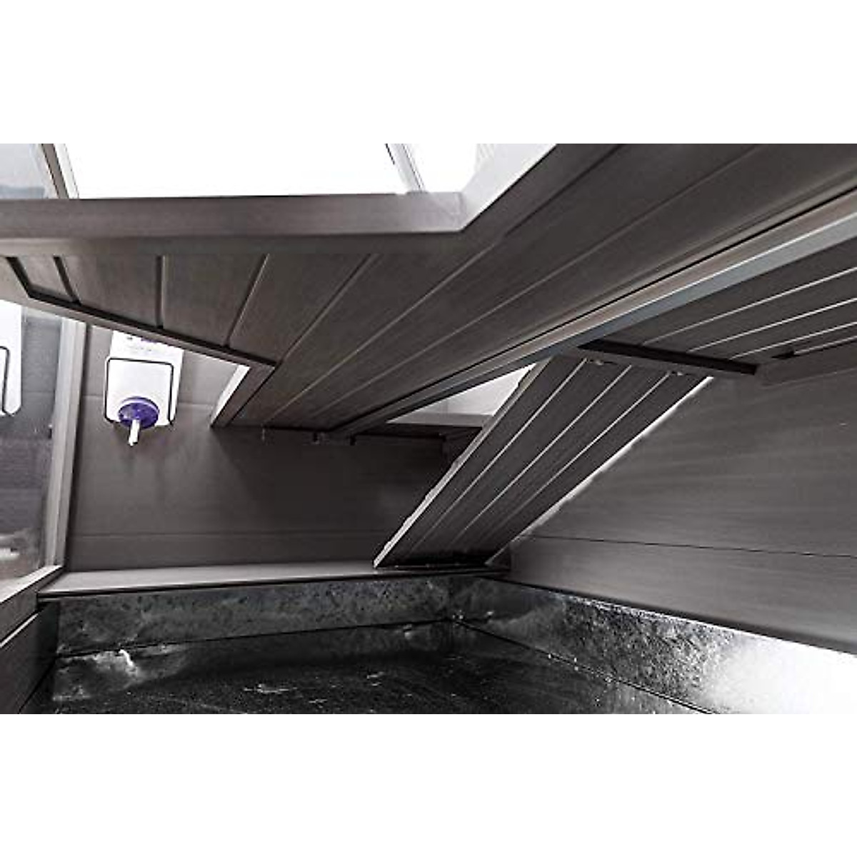 New Age Pet ECOFLEX Jumbo Park Avenue Indoor Rabbit Hutch in Nantucket Grey