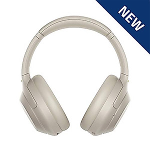 Sony Noise Cancelling Wireless Headphones - 30hr Battery Life - Over Ear Style - Optimised for Alexa and Google Assistant - Built-in mic for Calls - WH-1000XM4S.CE7 - Limited Edition - Silver/Gold