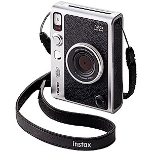 Fujifilm Instax Mini EVO Instant Camera, Compact and Portable Design, Polaroid Cameras for Photography, Built-in Selfie Mirror, Easy to Use Camera for Professional or Beginner (Renewed)